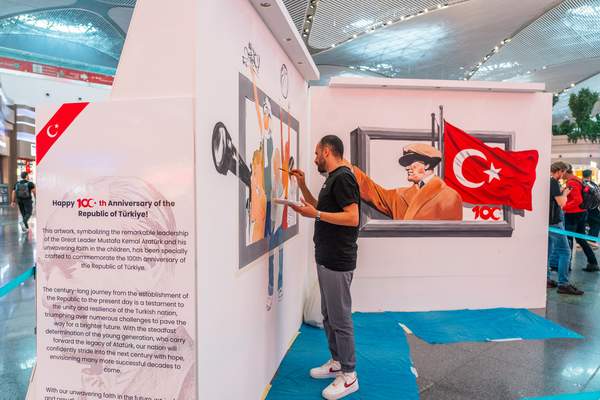 İGA İSTANBUL HAVALİMANI’NDA 100. YIL COŞKUSU » Apron 24 Havacılık ...